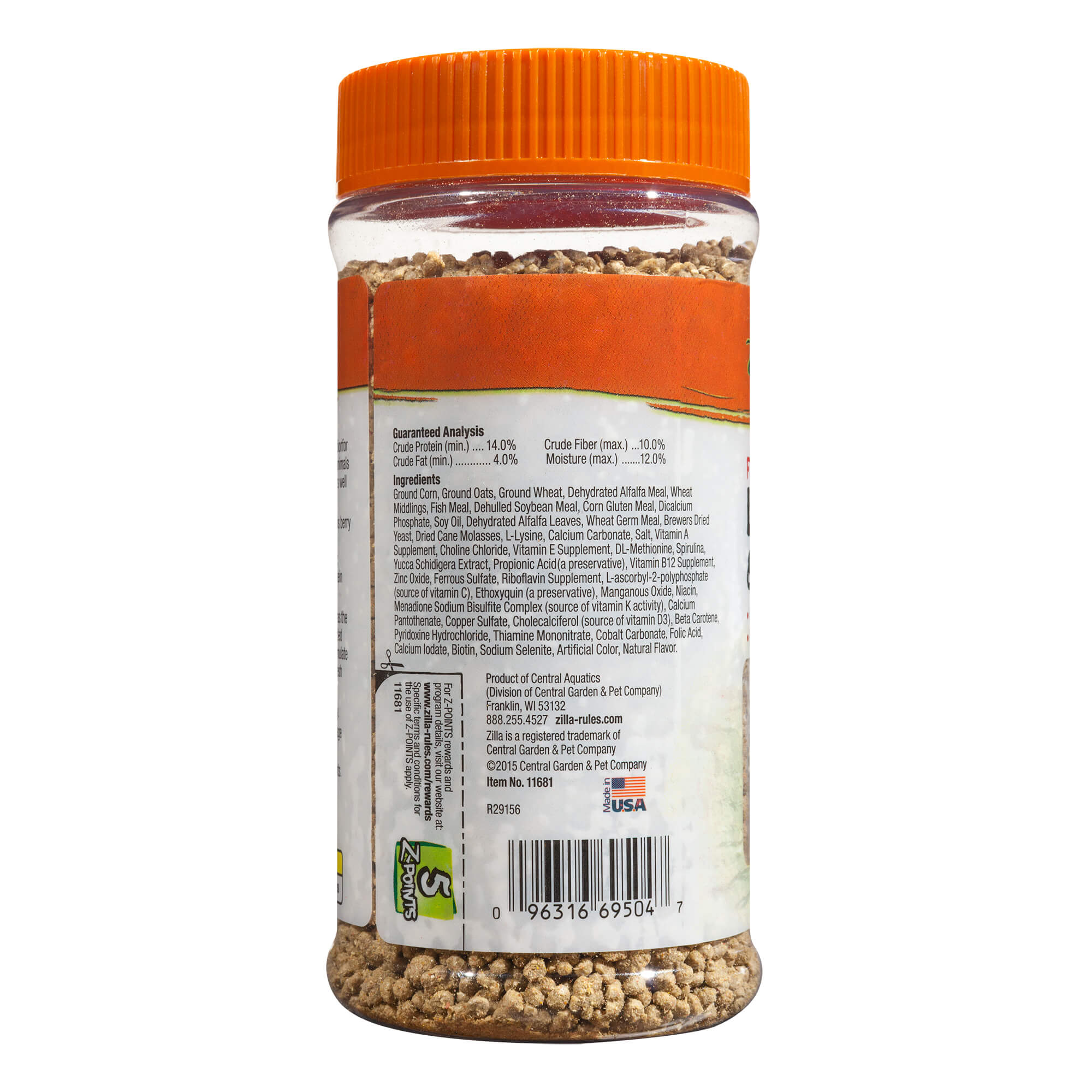 Box Turtle Food Zilla Land Turtle & Tortoise Food Pellets - 6 Pack ...